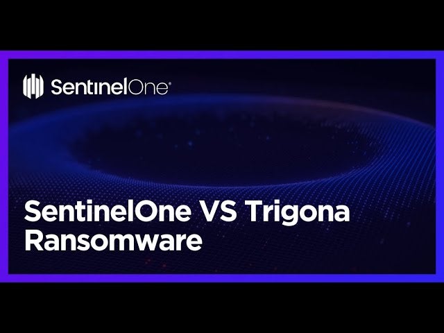 SentinelOne VS Trigona Ransomware - Prevention | SentinelOne IT